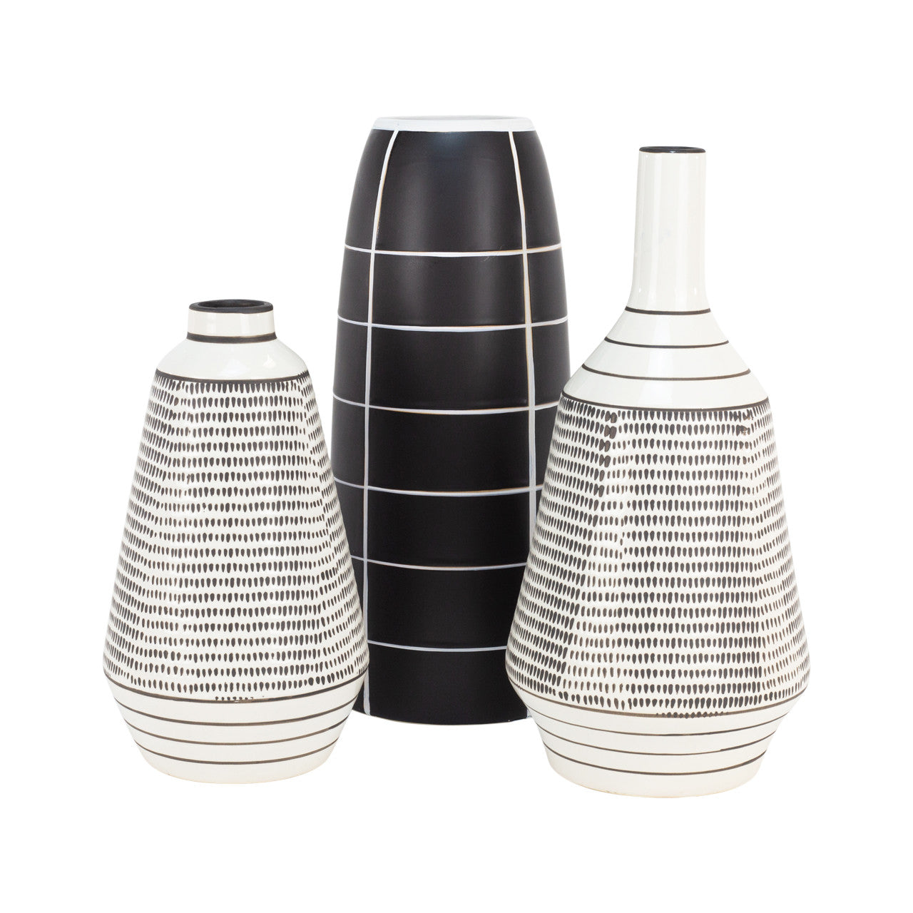 Coco exotic Vases -Set 3 – Awake Decor